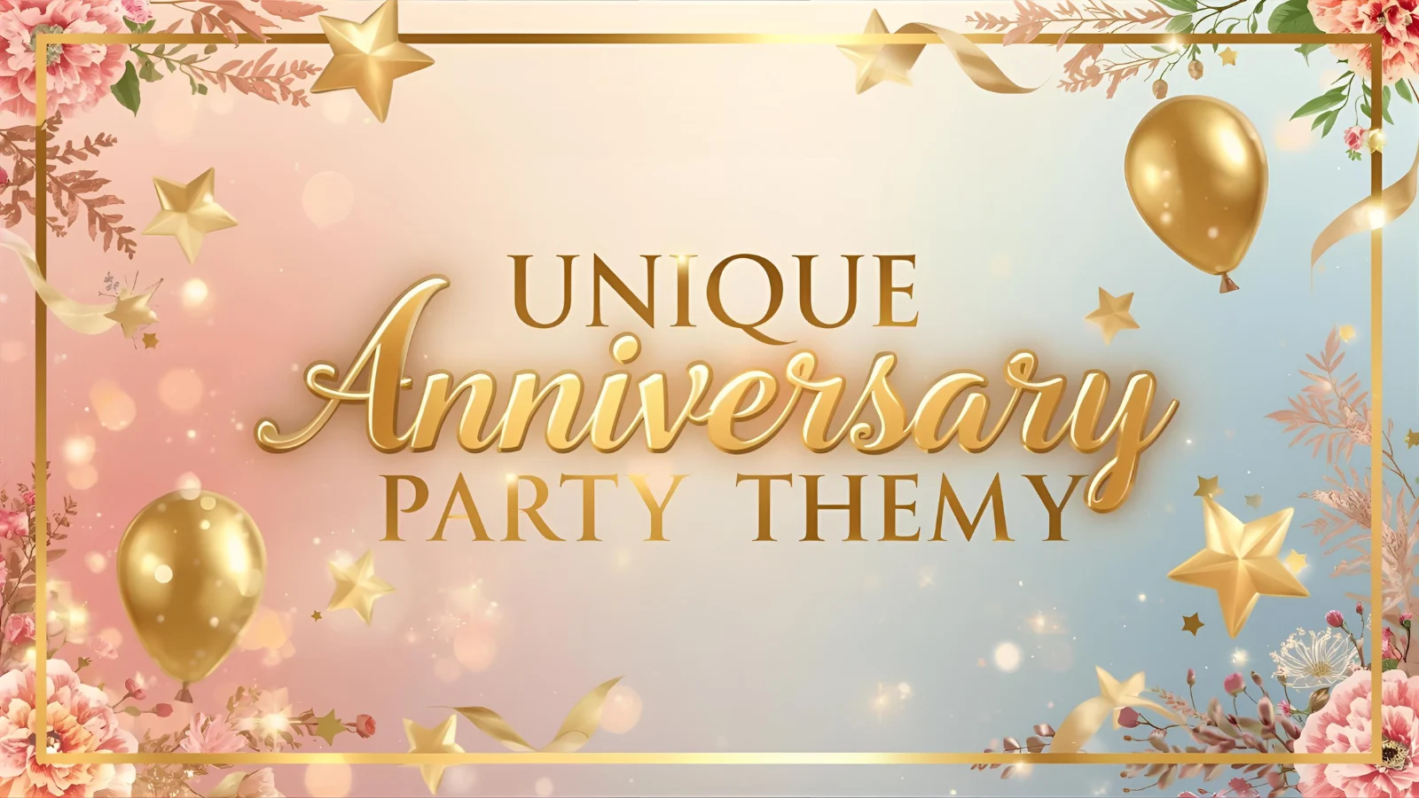 577+ Unique Anniversary Party Themes & DIY Décor Hacks for a Memorable ...